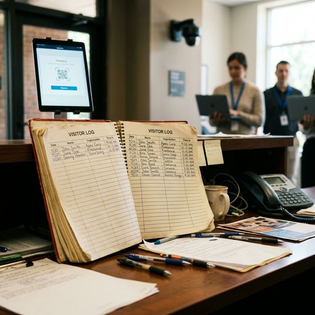 Why a Physical Visitor Log Book is Security Theater for ITAR Compliance
